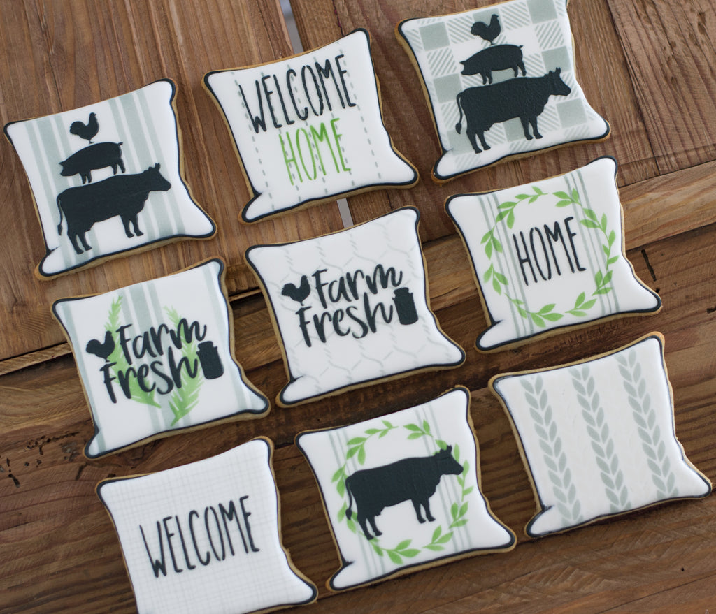 Farm House Cushions Set – stencibelle