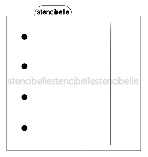 Notepad 2 Piece Stencil Design - SVG FILE ONLY – stencibelle