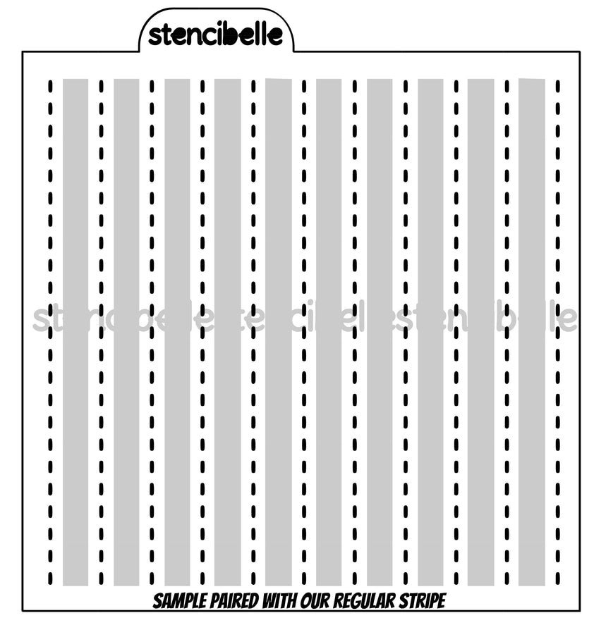 Stitched Lines Stencil Design - SVG FILE ONLY – stencibelle