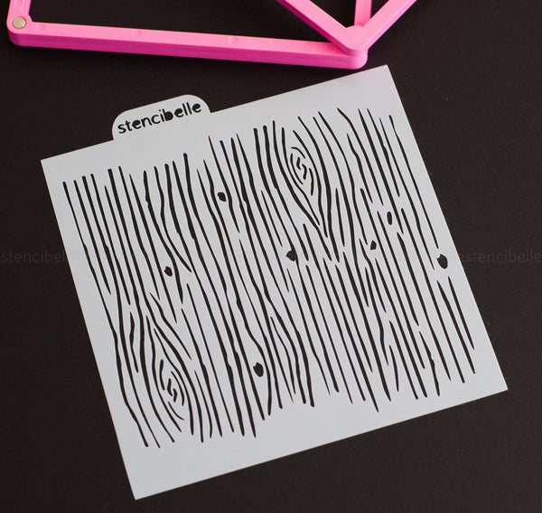 Wood Grain Stencil Design - SVG FILE ONLY – stencibelle
